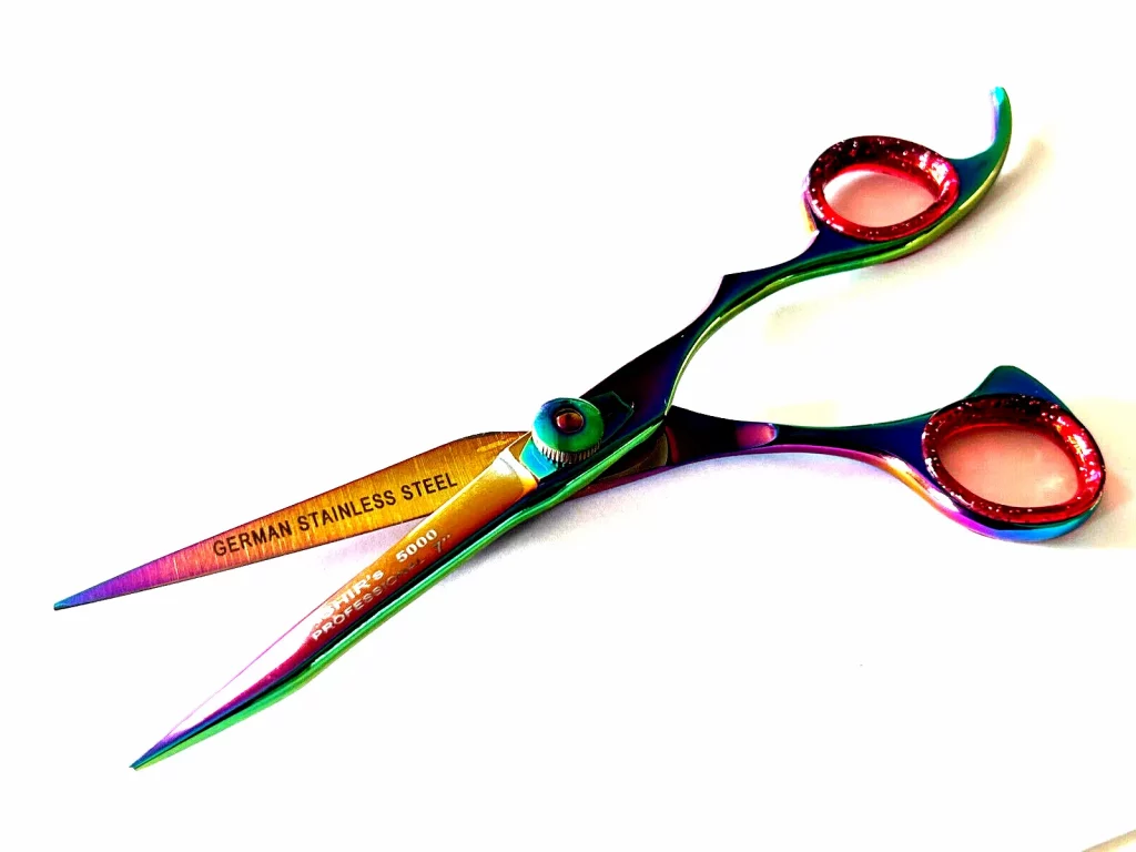 Scissors Shears Rainbow Color - Also can be used for Pet Grooming