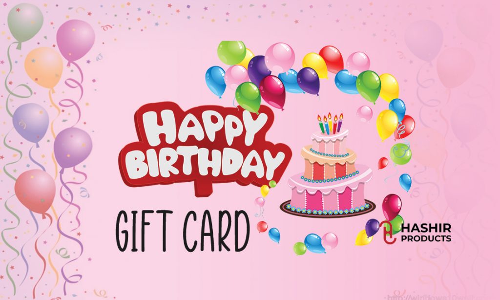 Happy Birthday Gift Card - Hashir Products | Barber Scissors Shaving ...