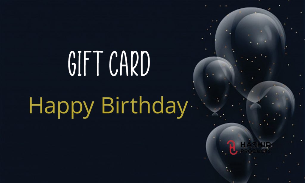 Happy Birthday Gift Card - Hashir Products | Barber Scissors Shaving ...
